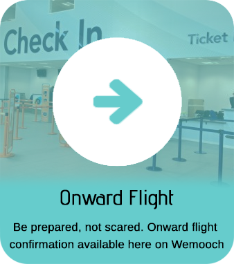 Onward Flight Ticket | Travel Resources | Wandering with Wemooch